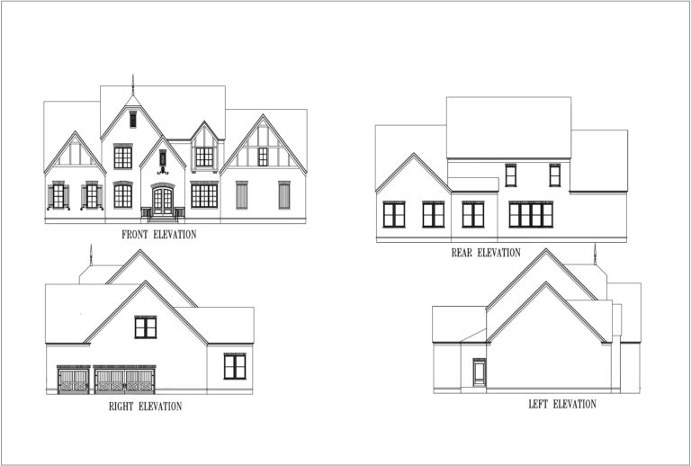 Lockwood Estate | Tudor House Plans - Davis Old World Homes